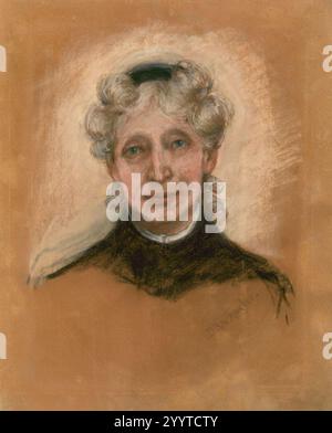 *Harriet Elizabeth Beecher Stowe* (1890), a pastel drawing by Dora ...