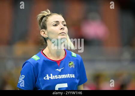 Osaka, Japan. Credit: MATSUO. 21st Dec, 2024. Minami Nishimura Volleyball : 2024 All Japan Women ...