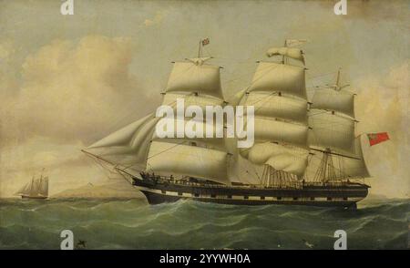Duncan MacFarlane (1818-1865) - The Ship 'Thomas Harward' Stock Photo ...