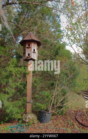 A vertical shot of a wooden house in snowy landscape Stock Photo - Alamy