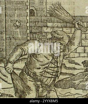 Edmund Bonner punishing a heretic Stock Photo - Alamy