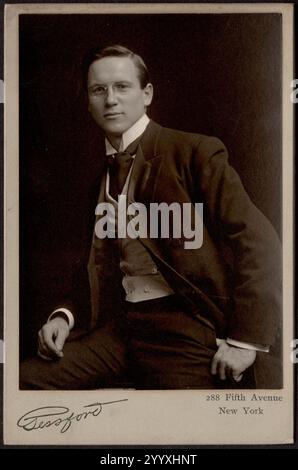 Edward Johnson (Joseph Gessford cabinet card 2 Stock Photo - Alamy