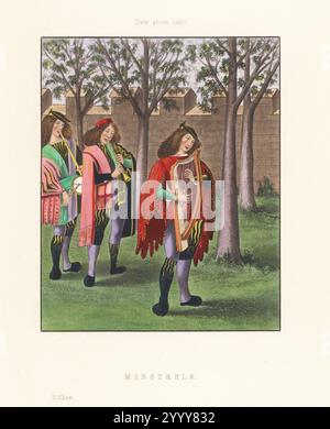 . English: British Library Manuscript Harley 913, fol 3r. Mid-14th ...