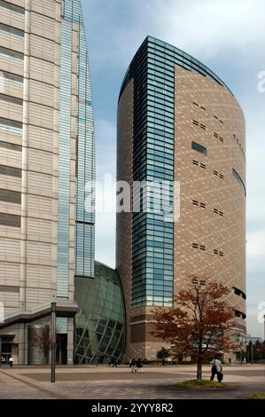 NHK Studios building in Osaka designed by Cesar Pelli & Associates ...