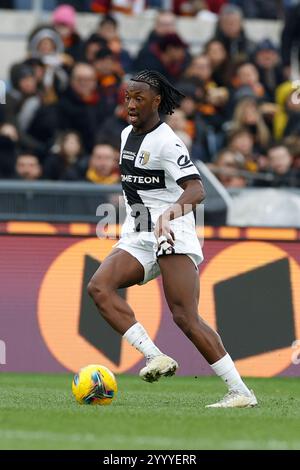 Woyo Coulibaly of Parma Calcio in action during the Serie A football ...