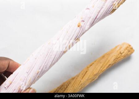 Overhead view of Nigerian Balewa candy, top view of hausa alewa candy ...