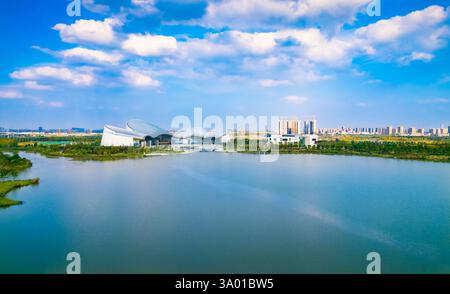 Nantong Grand Theater, Jiangsu Province, China Stock Photo - Alamy
