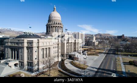 The Idaho state Capitol is seen on Thursday, July 3, 2025, in Boise ...