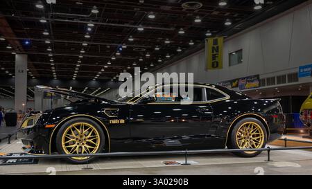 Classic Pontiac Trans Am side view isolated on white background Stock ...