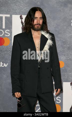 Jared Leto attends The BRIT Awards 2025 held at The O2 Arena, London ...