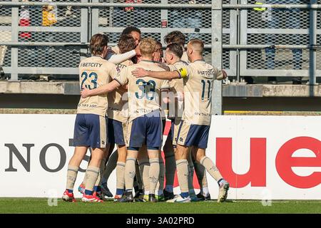 DEN HAAG, THE NETHERLANDS - MARCH 2: Nick de Groot of FC Den Bosch ...