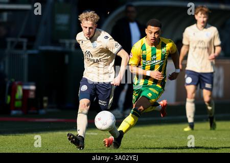 DEN HAAG, THE NETHERLANDS - MARCH 2: Steven van der Sloot of ADO Den ...