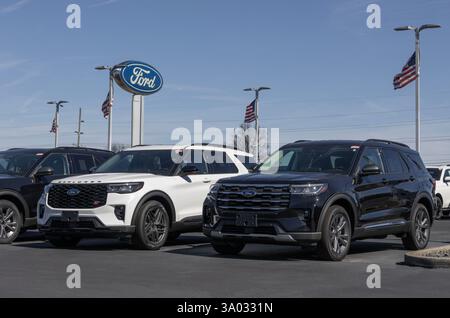 Greenwood - February 28, 2025: Ford Expedition display at a dealership ...