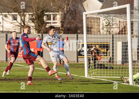 Corey O'Donnell completes his hat-trick Stock Photo - Alamy