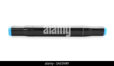 One double sided marker isolated on white Stock Photo - Alamy