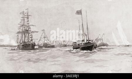 The King of Siam's visit to Queen Victoria in 1897: Luncheon in The ...