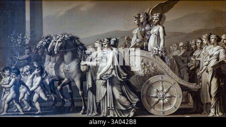 Triumph of Tsar Alexander I, 1814 Louis Leopold Boilly, Louvre Museum ...