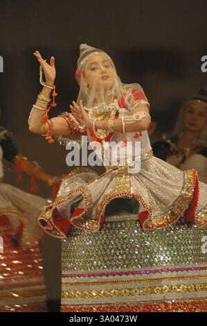 Ras Leela, famous classical Manipuri dance form is based on the ...