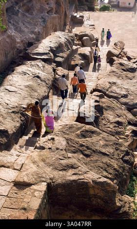 city and landscape at badami karnataka india Stock Photo - Alamy