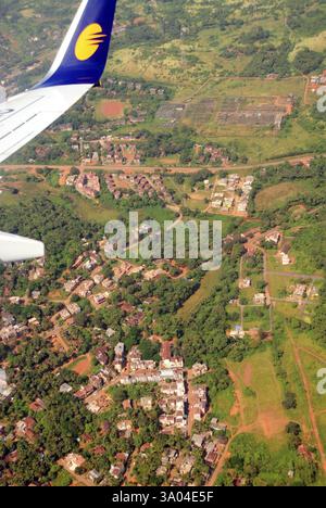 Housing colony aerial ; Goa ; India Stock Photo - Alamy