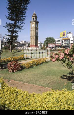 Old clock tower, Mysore, Karnataka, India, Asia Stock Photo - Alamy