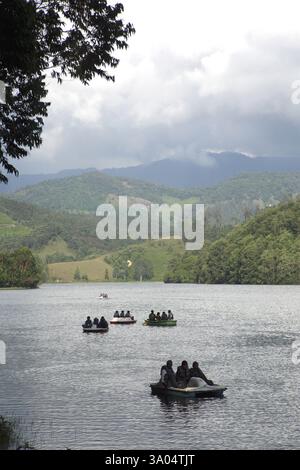 Boating in lake, Munnar, Kerala, India, Asia Stock Photo - Alamy