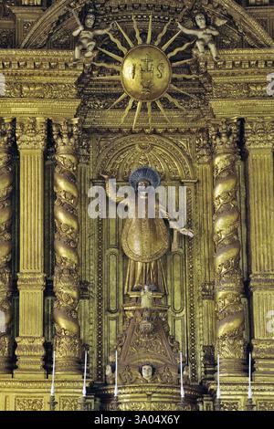 Statue of Jesus with cross, Goa, India, Asia Stock Photo - Alamy