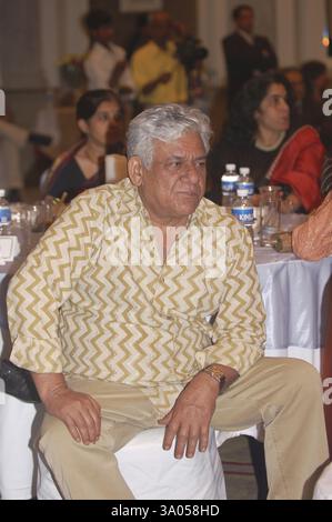 Indian Bollywood actor, om puri, mumbai, Maharashtra, India, Asia Stock ...