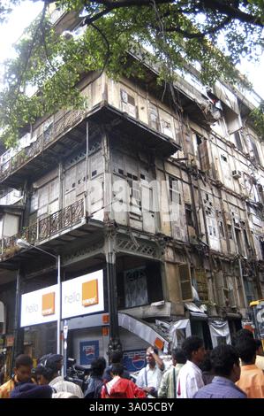 Building collapse, Bombay Mumbai, Maharashtra, India, Asia Stock Photo ...