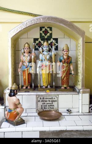 Lord Rama's temple, Chaul taluka, Alibaug district, Raigadh district ...