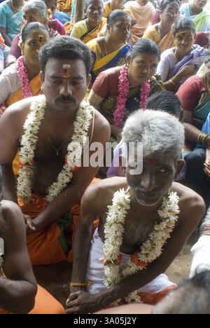 Yagna initiation of Deity in Temple celebration, Tamil Nadu, India ...