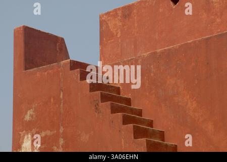 Steps of Jantar Mantar, 1725 AD, New Delhi, India, Asia Stock Photo - Alamy