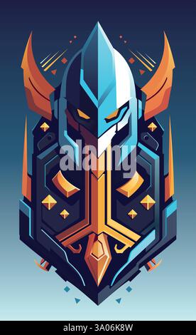 Tattoo color icon blue vector Stock Vector Image & Art - Alamy