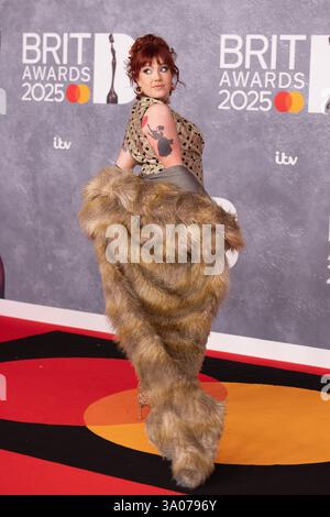 CMAT attends The BRIT Awards 2025 at Intercontinental Hotel London at ...