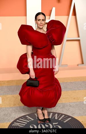 Sarah Paulson attends the 2025 Vanity Fair Oscar Party at Wallis ...