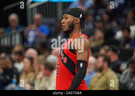 Toronto Raptors guard Immanuel Quickley against the Golden State ...