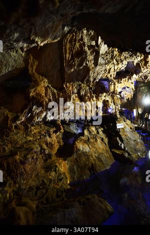 The Hida Great Limestone Cave in Gifu prefecture, Japan Stock Photo - Alamy