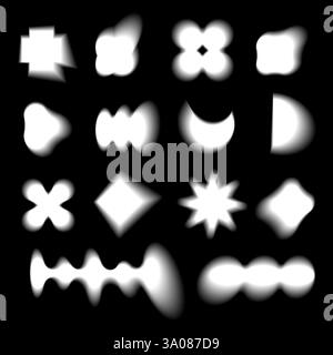 Abstract blurry shapes collection Stock Vector Image & Art - Alamy