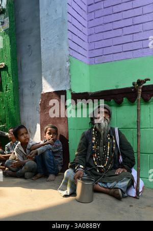 Portrait of a Sufi faqeer attending the annual 'Urs (death anniversary ...