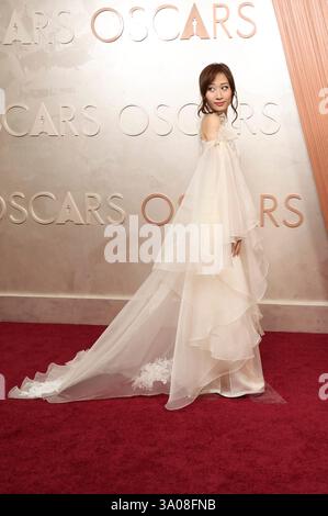 Linda Dong bei der Oscar Verleihung 2025 / 97th Annual Academy Awards im Dolby Theatre. Los ...