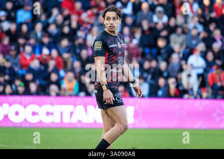 Ange Capuozzo of Stade Toulousain during the EPCR Champions Cup match ...
