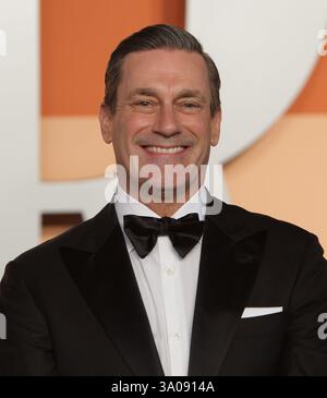 Jon Hamm attends the 2025 Vanity Fair Oscar Party at Wallis Annenberg ...