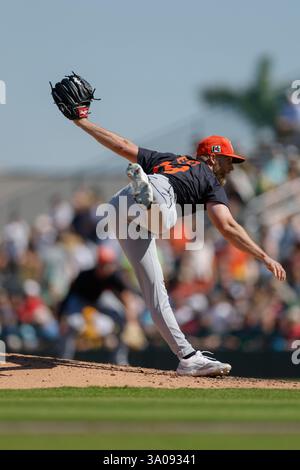 Detroit Tigers pitcher Will Vest throws during the eighth inning in ...