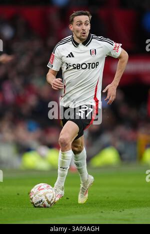 Fulham's Timothy Castagne during the Emirates FA Cup fifth round match ...