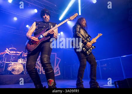 February 20, 2025: Queensrÿche guitarists Micheal Wilton and Mike Stone ...