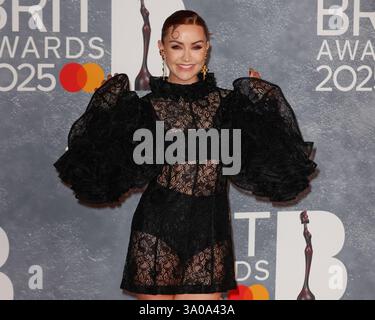 London, UK. Arielle Free at the BRIT Awards 2024. The O2 Arena. 2nd ...