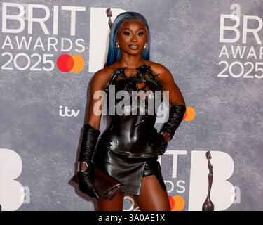 Nife attends The BRIT Awards 2025 at The O2 in Greenwich, London ...