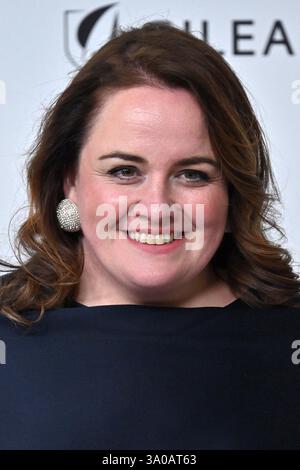 LOS ANGELES - MAR 2: Jessica Gunning at the Elton John Academy Awards ...