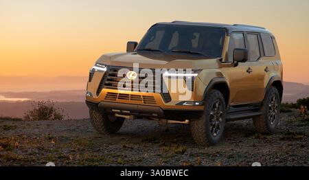 2025 Lexus GX - Luxury SUV off-road Stock Photo - Alamy