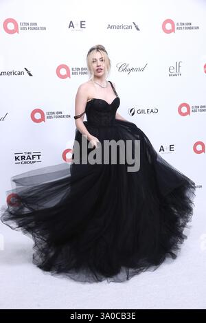 Ava Max attends Elton John AIDS Foundation's 33rd Annual Academy Awards ...